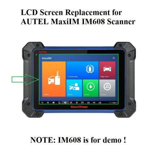 LCD Screen Display Replacement for AUTEL MaxiIM IM608 IM608Pro|Autel ...