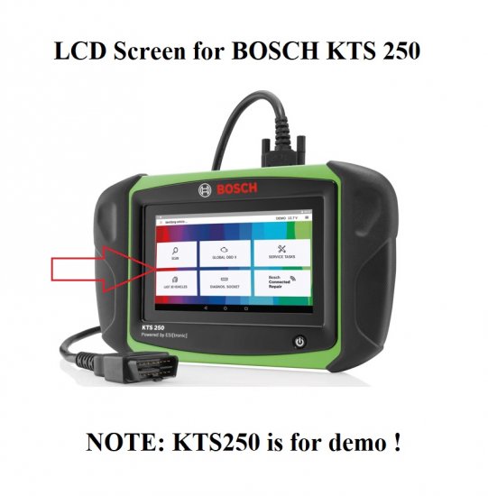LCD Screen Display Replacement for BOSCH KTS 250 Diagnostic Tool|BOSCH ...
