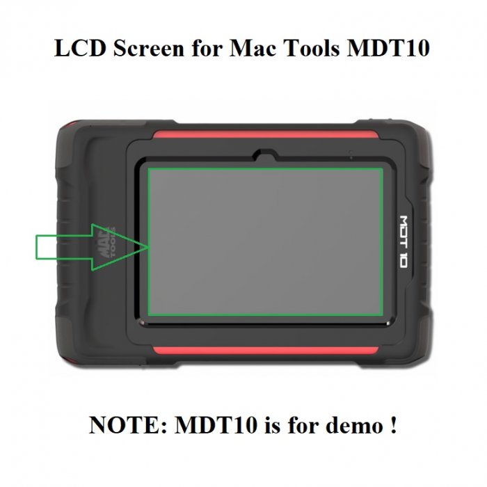 LCD Screen Display Replacement for Mac Tools MDT 10 ET7200 MDT10|MAC ...