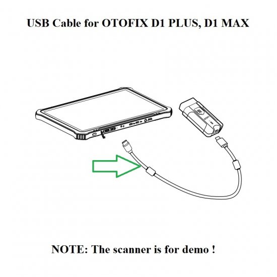 USB Cable for OTOFIX D1 PLUS D1 MAX VCI Software Update|OTOFIX-D1-PLUS ...