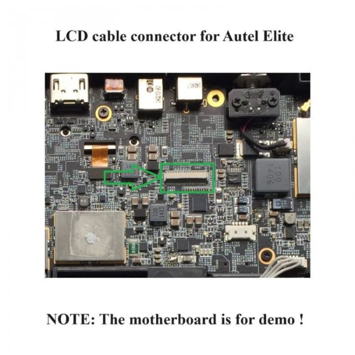 LCD Cable Connector Socket for Autel MaxiSys Elite Scanner|Autel-Elite ...