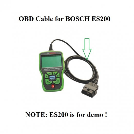 OBD2 Cable Diagnostic Cable for BOSCH ES200 Scanner|BOSCH-ES200|BOSCH ...