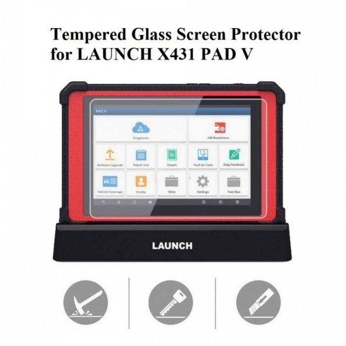Tempered Glass Screen Protector for LAUNCH X-431 PAD V X431 PAD5|LAUNCH ...