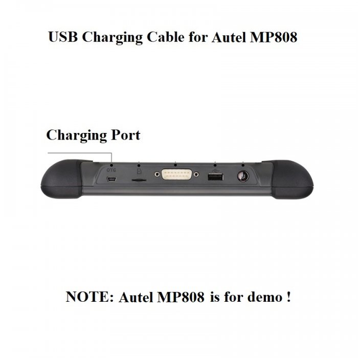 USB Charging Cable for Autel MaxiPRO MP808 MP808TS MP808BT|Autel-MP808 ...