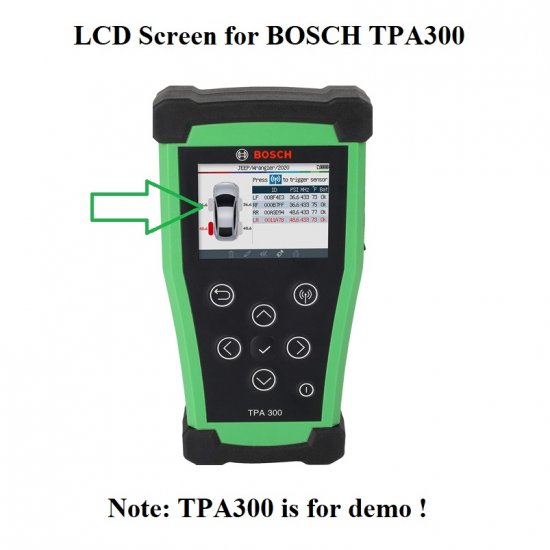 LCD Screen Display Replacement for BOSCH TPA 300 TPMS Tool|BOSCH-TPA300 ...