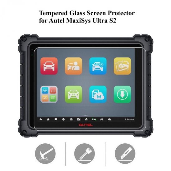 Tempered Glass Screen Protector for Autel MaxiSys Ultra S2|Autel-Ultra ...