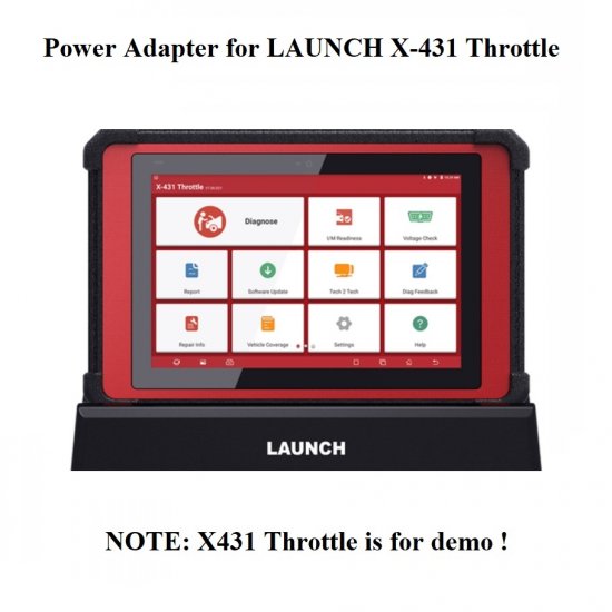 AC DC Power Adapter Wall Charger for LAUNCH X431 Throttle Pro|LAUNNCH ...