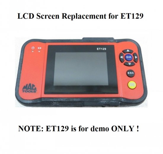 LCD Screen Display Replacement for MAC Tools ET129 Code Scanner|MAC ...