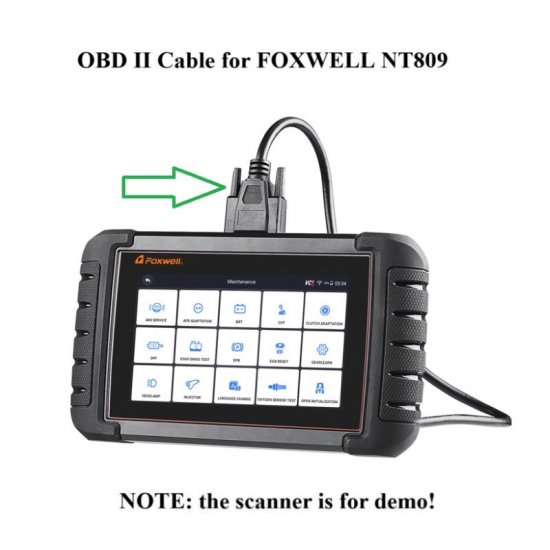 OBD2 Cable Diagnostic Cable for FOXWELL NT809 Scanner|FOXWELL-NT809 ...