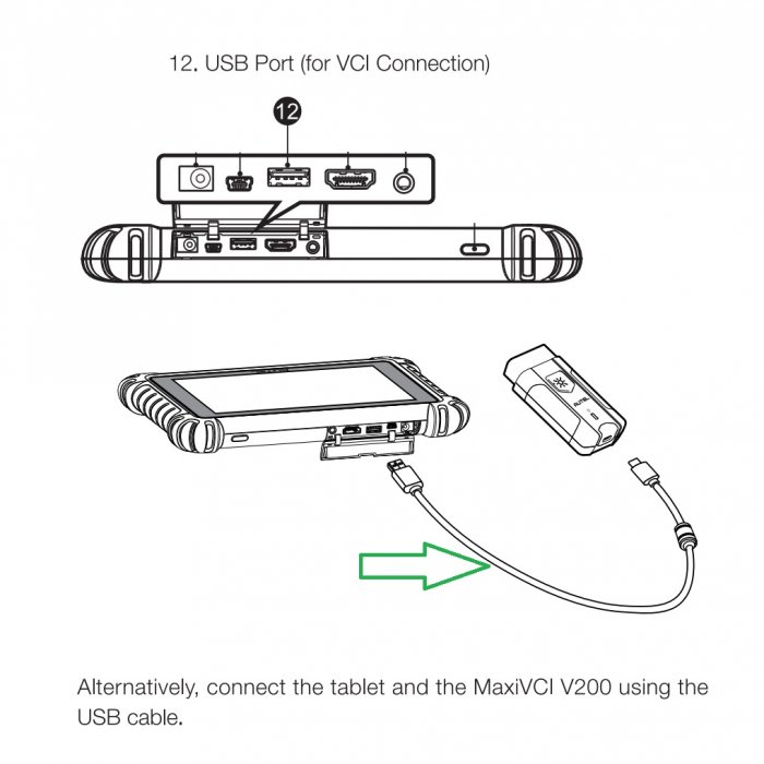 USB Cable for Autel MaxiSys MS906Pro MS906Pro-TS VCI Update|Autel ...