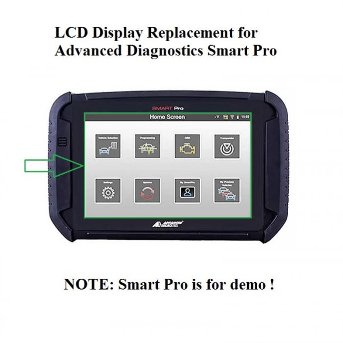 LCD Screen Display for Advanced Diagnostics Smart PRO Programmer|Smart ...