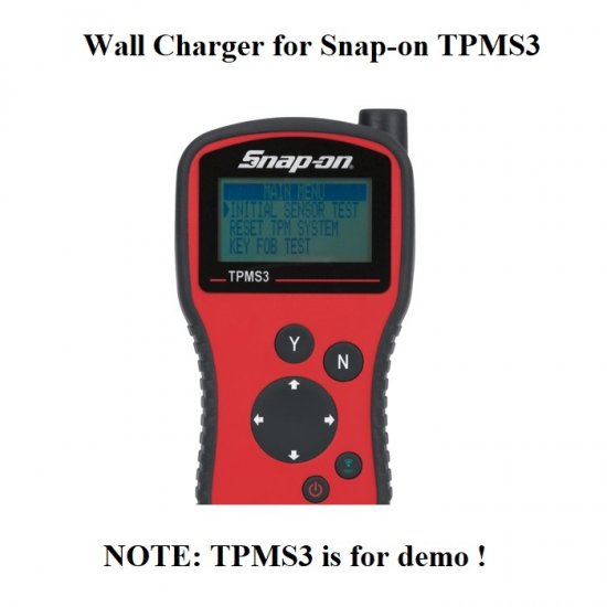 AC DC Power Adapter Wall Charger For Snap-on TPMS3 TPMS Tool|Snap-on ...
