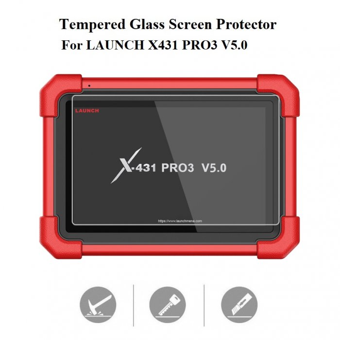 Tempered Glass Screen Protector Cover for LAUNCH X431 PRO3 V5.0|LAUNCH ...