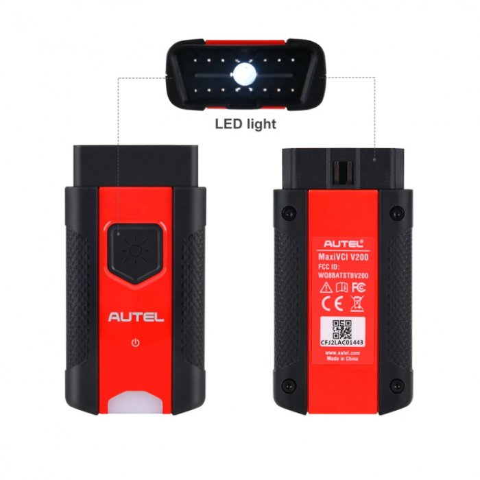Bluetooth VCI Dongle MaxiVCI V200 For Autel MaxiIM KM100|Autel-KM100 ...