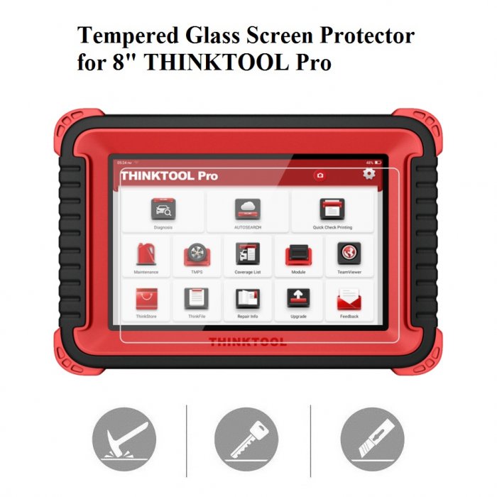 Tempered Glass Screen Protector for THINKCAR THINKTOOL PRO|THINKTOOL ...
