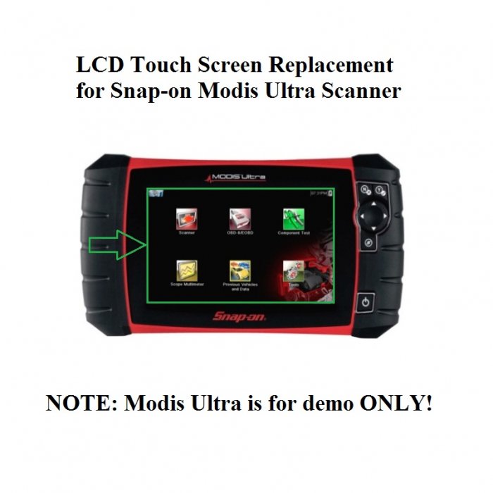 LCD Touch Screen Digitizer Replacement for SNAP-ON MODIS Ultra|Snap-on ...