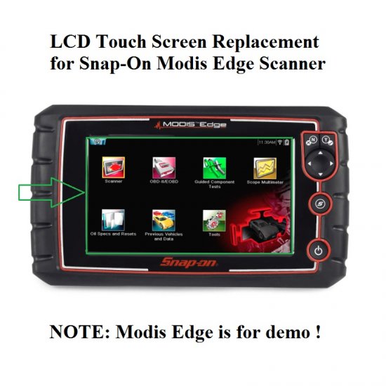 LCD Touch Screen Digitizer Replacement for Snap-on Modis Edge|Snap-on ...