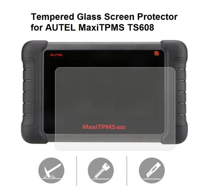 Tempered Glass Screen Protector for Autel MaxiTPMS TS608|Autel-TS608 ...