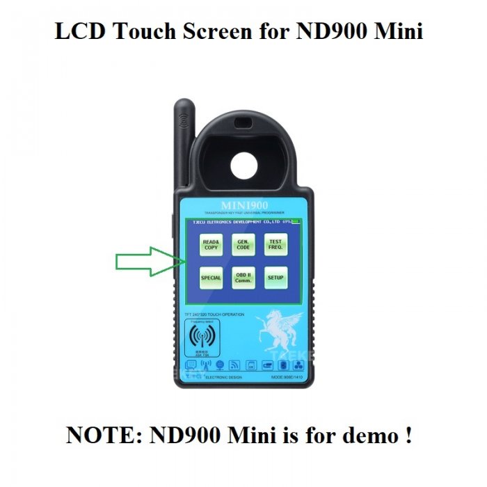 LCD Touch Screen Digitizer Replacement for ND900 Mini Programmer|TJECU-ND900-Mini|Other Parts