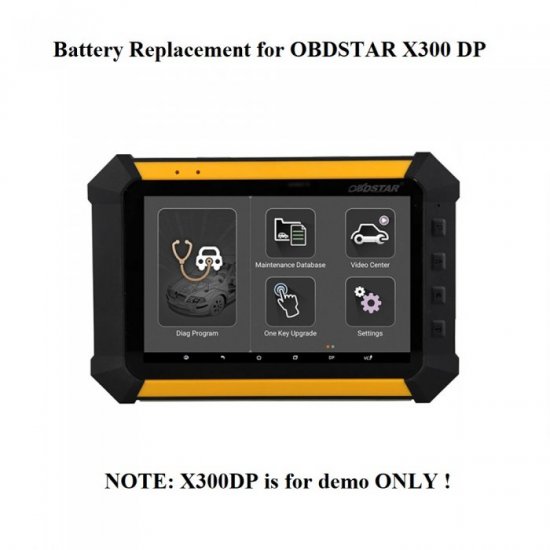 Battery Replacement for OBDSTAR X300DP Auto Key Programmer|OBDSTAR ...