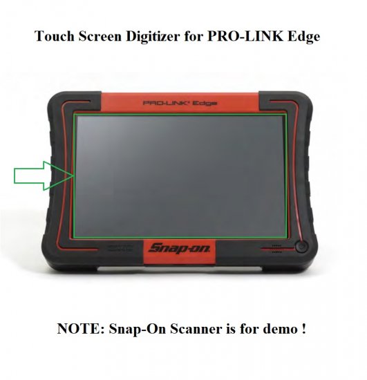 Touch Screen Digitizer Replacement For Snap-on Pro-Link Edge|Pro-Link ...