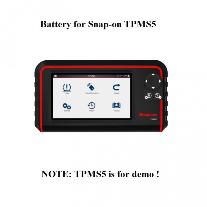 Battery Replacement for Snap-on TPMS5 Tire Pressure Sensor Tool|Snap-on ...