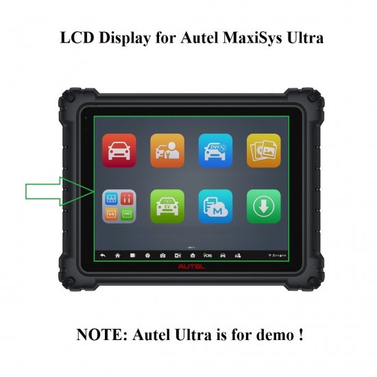 LCD Screen Display Replacement for Autel MaxiSys Ultra Scanner|Autel ...