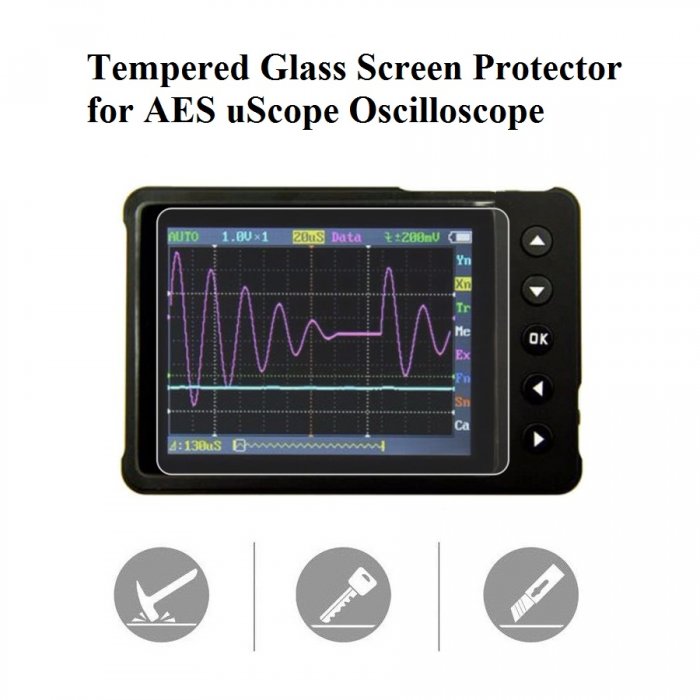 Tempered Glass Screen Protector for AES uScope Oscilloscope|AES-USCOPE ...