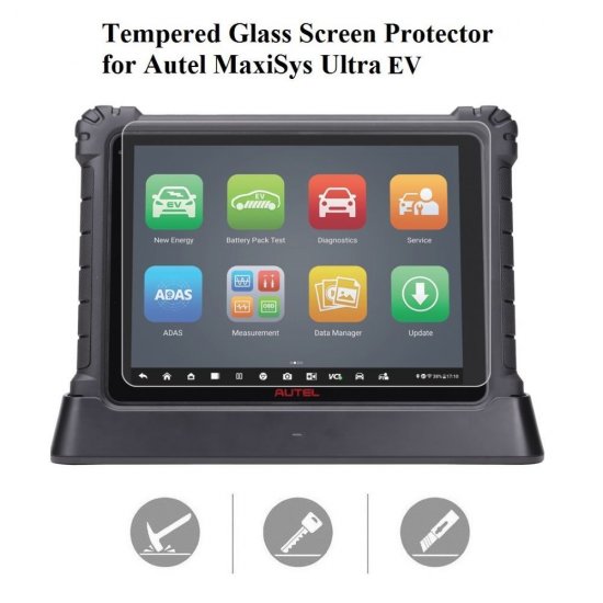Tempered Glass Screen Protector for Autel MaxiSYS Ultra EV|Autel-Ultra ...