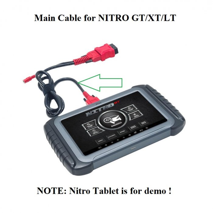 Main Cable OBD Connection for XTOOL NITRO GT XT LT Scan Tool|XTOOL ...