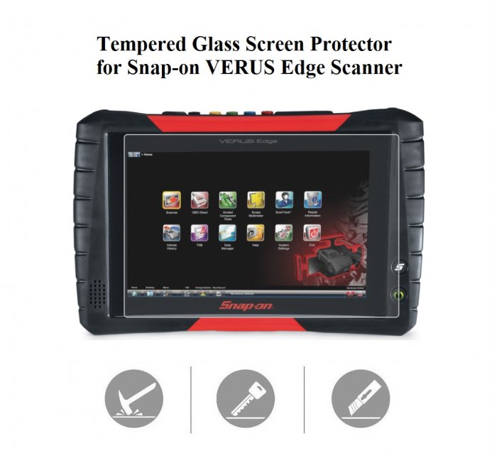 Tempered Glass Screen Protector for Snap-on VERUS Edge EEMS330|Snap-on ...