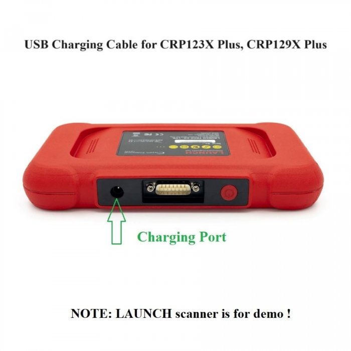 USB Charging Cable for LAUNCH CRP123X Plus CRP129X Plus Scanner|LAUNCH ...