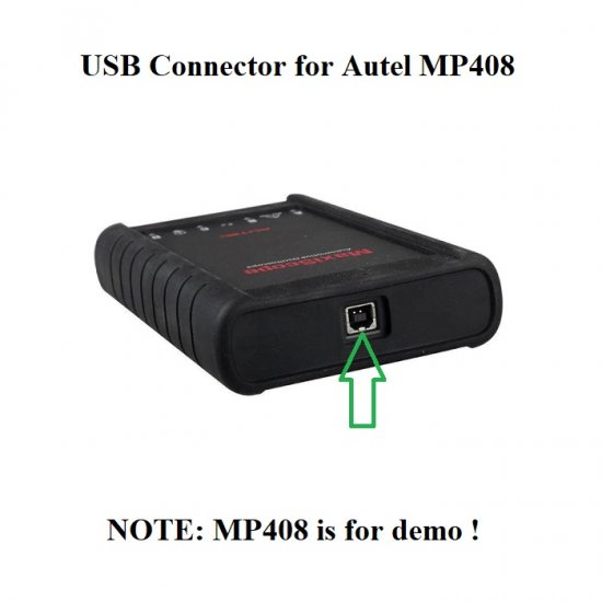 USB Connector USB Socket Port For Autel MaxiScope MP408|Autel-MP408 ...