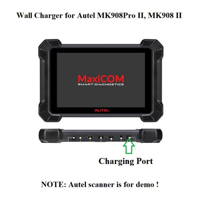 AC Power Adapter Wall Charger for AUTEL MK908Pro II MK908 II|Autel ...