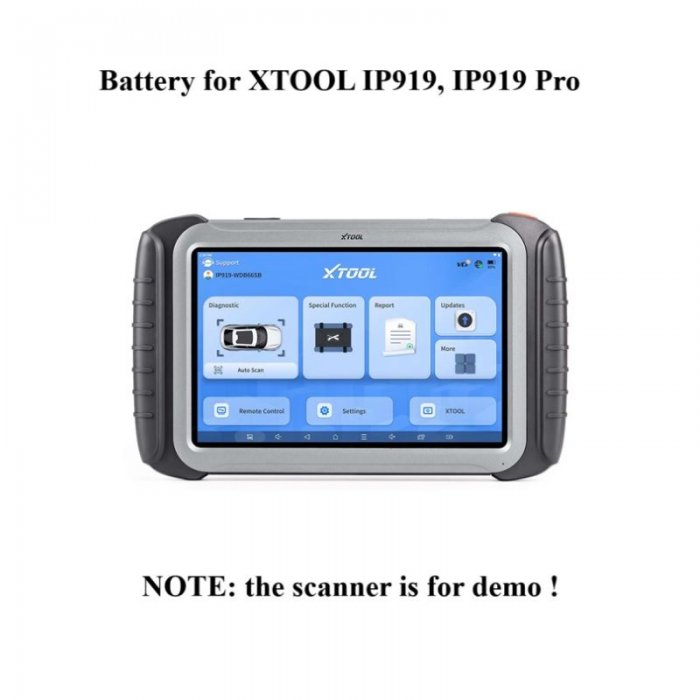 Battery Replacement for XTOOL IP919 IP919Pro Scan Tool|XTOOL-IP919 ...