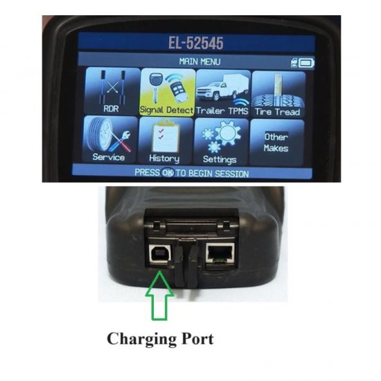 AC DC Power Adapter Wall Charger for GM EL-52545 TPMS Tool|GM-EL-52545 ...