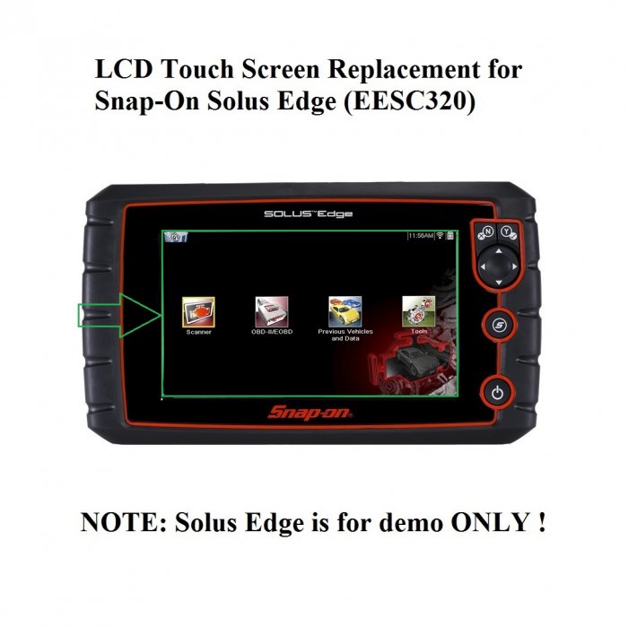 LCD Touch Screen Digitizer Replacement for SNAP-ON SOLUS Edge|Snap-on ...