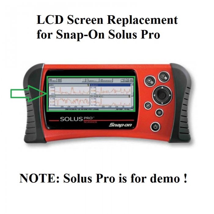 LCD Screen Display Replacement for Snap-on Solus Pro EESC316|Snap-on ...