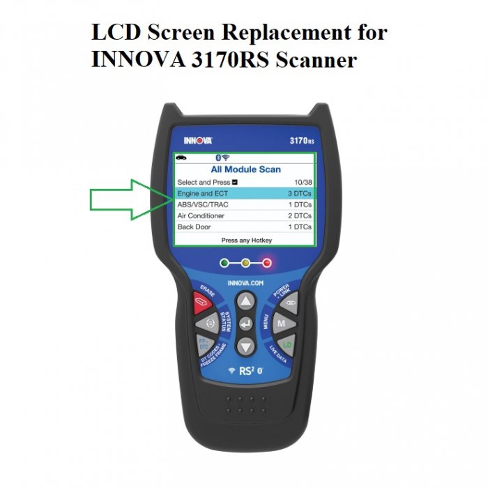LCD Screen Display Replacement for INNOVA 3170RS Scanner|INNOVA-3170RS ...