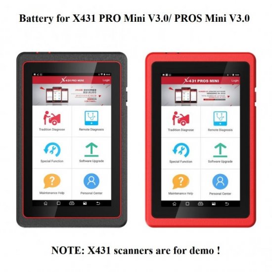 Battery Replacement for LAUNCH X431 PRO MINI V3.0 PROS MINI V3.0|LAUNCH ...