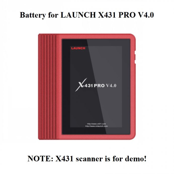 Battery Replacement for LAUNCH X431 PRO V4.0 Scanner|LAUNCH-X431-PRO-V4 ...