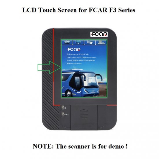 LCD Touch Screen Digitizer for FCAR F3-A F3-W F3-D F3-G F3S-W|FCAR-F3 ...
