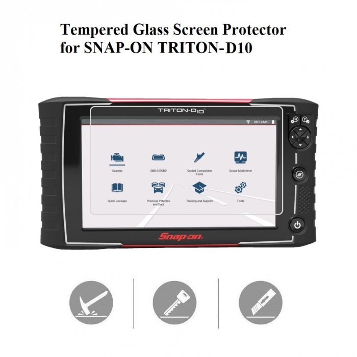 Tempered Glass Screen Protector for Snap-on TRITON D10 EEMS344|Snap-on ...