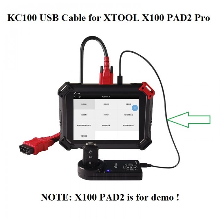 KC100 USB Cable Replacement for XTOOL X100PAD2 X100 PAD2 Pro|XTOOL ...