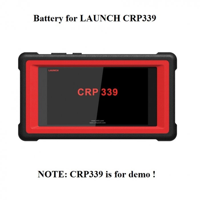 Battery Replacement for LAUNCH CRP339 Scanner|LAUNCH-CRP339|LAUNCH ...