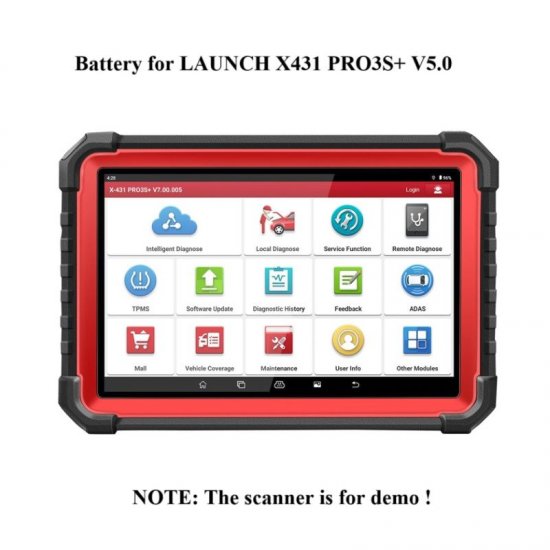 Battery Replacement for LAUNCH X431 PRO3S+ V5.0 Scanner|LAUNCH-X431 ...