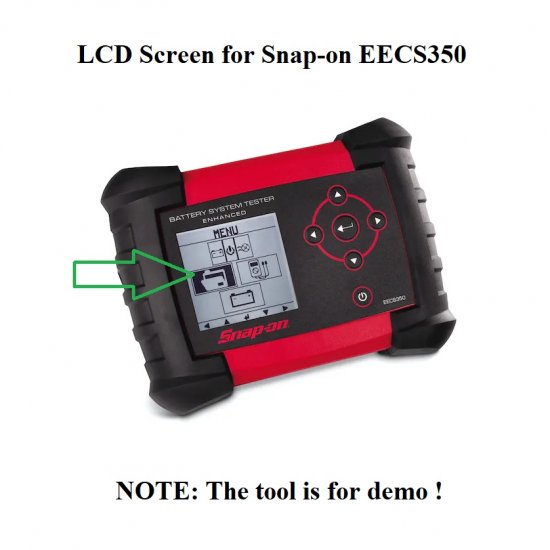 LCD Screen Replacement for Snap-on EECS350 Battery System Tester|Snap ...