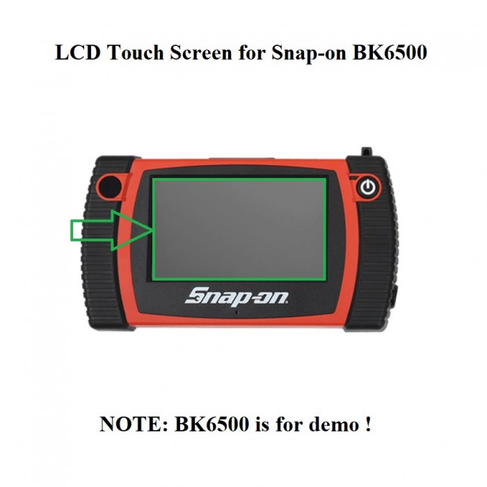 LCD Touch Screen Replacement for Snap-on BK6500 Borescope|Snap-on ...