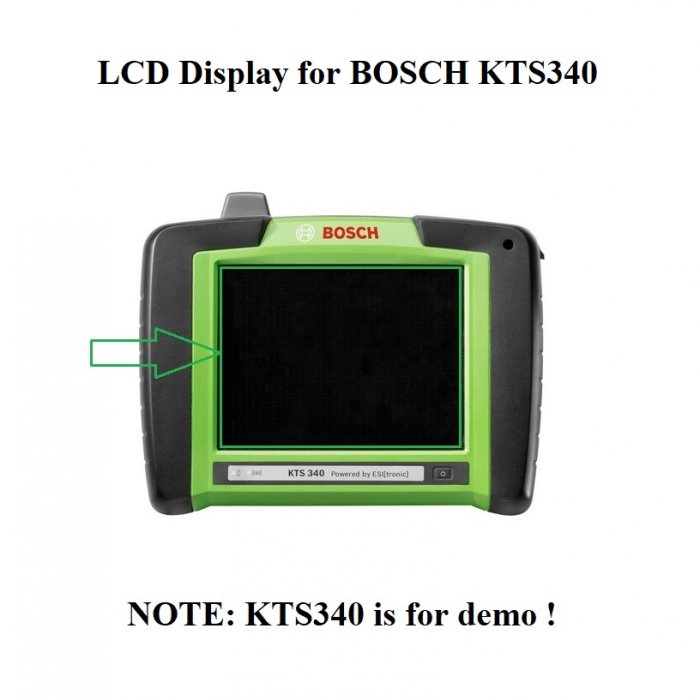 LCD Screen Display Replacement for BOSCH KTS 340 Scan Tool|BOSCH-KTS340 ...