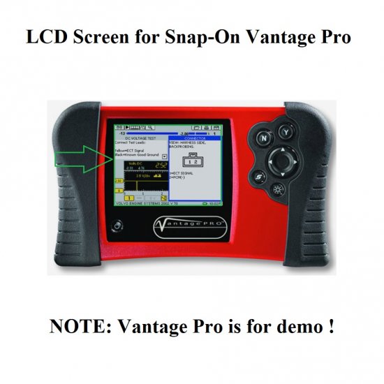 LCD Screen Display Replacement for Snap-on Vantage Pro EETM303|Snap-on ...